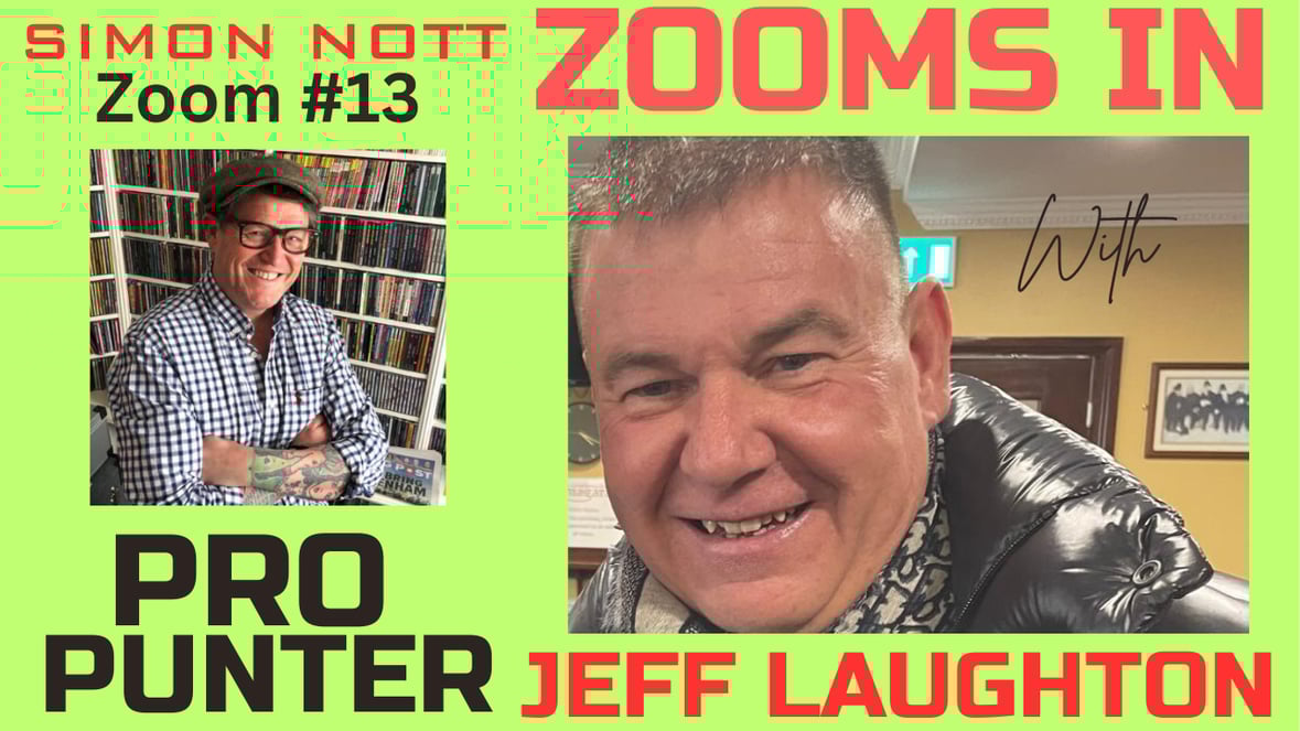 Simon Nott Zooms-In #13 Professional Punter Jeff Laughton