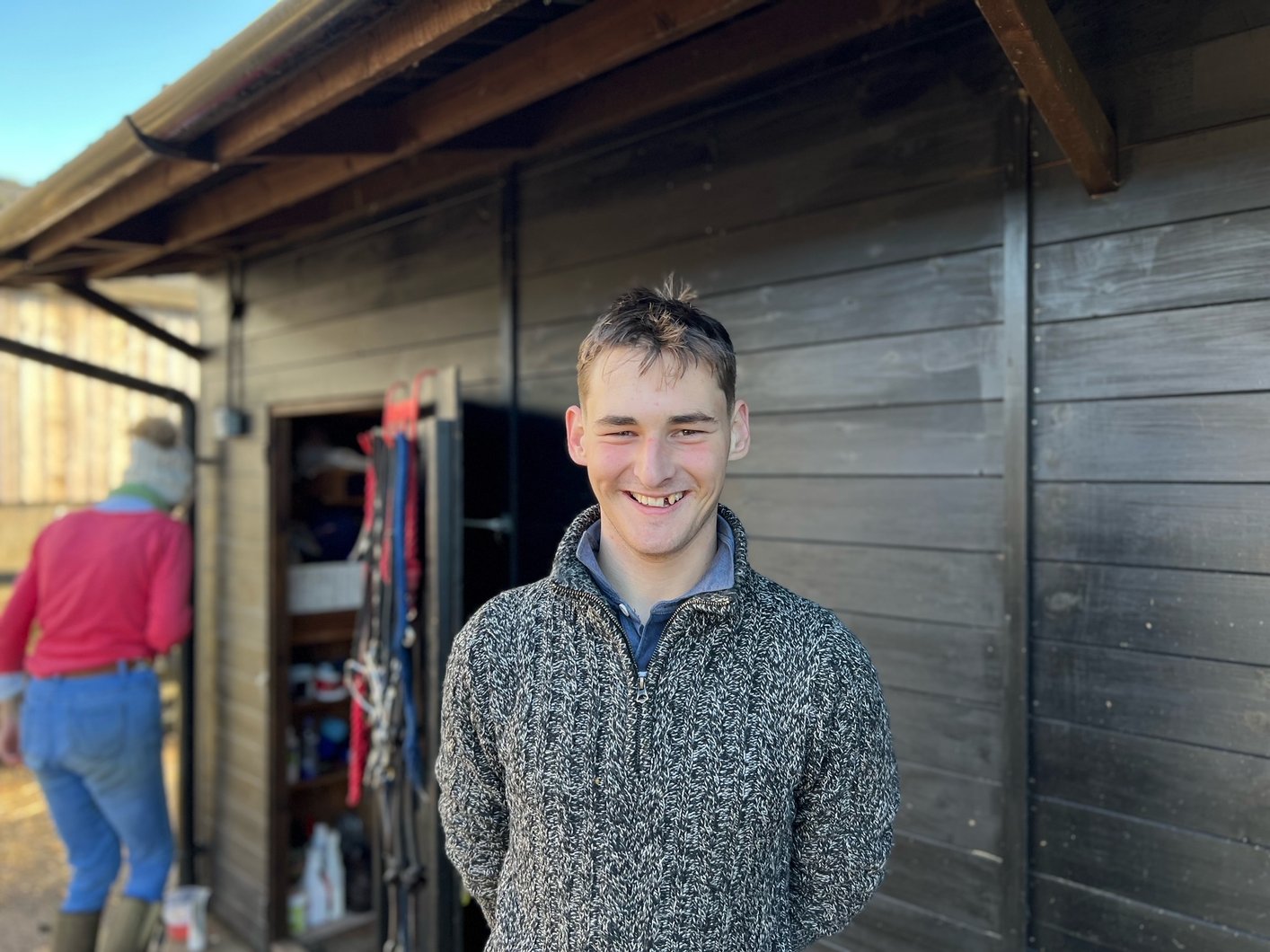 Racing - Behind The Scenes - Work Rider & Aspiring Jockey, Jack Instance.